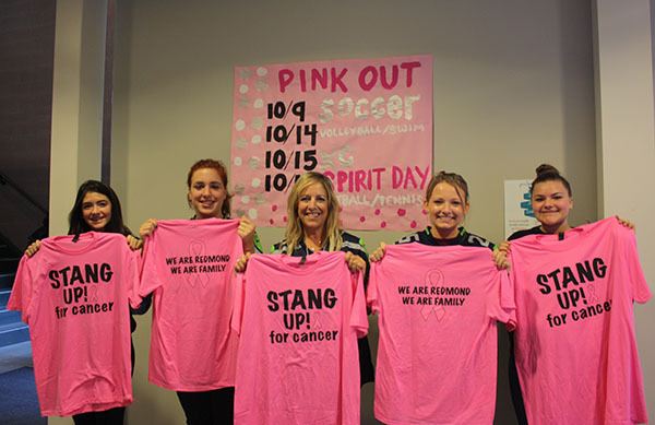 Redmond High sports prepare to 'Pink Out' for breast cancer awareness ...