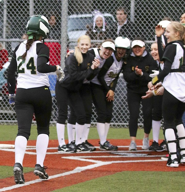 Redmond High softball keys to success: concentration, energy and ...