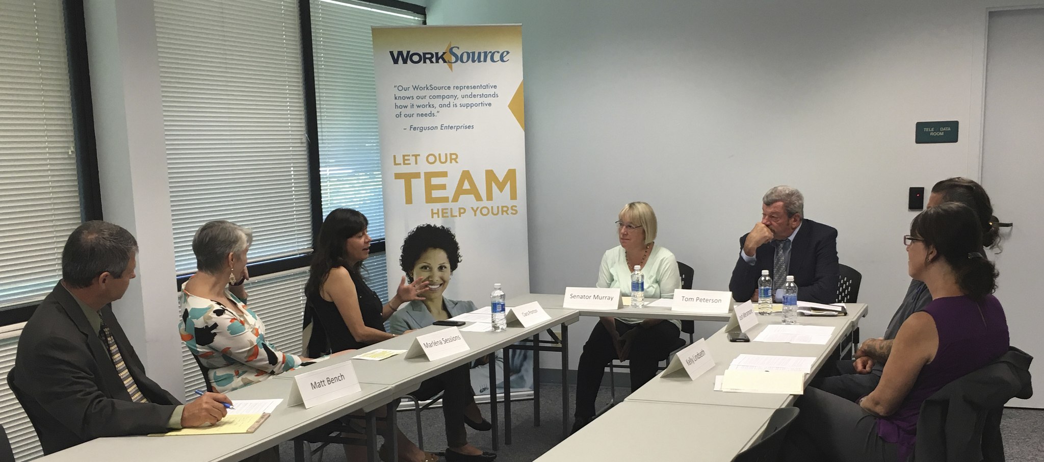 Sen. Murray discusses job-training programs at Redmond WorkSource ...