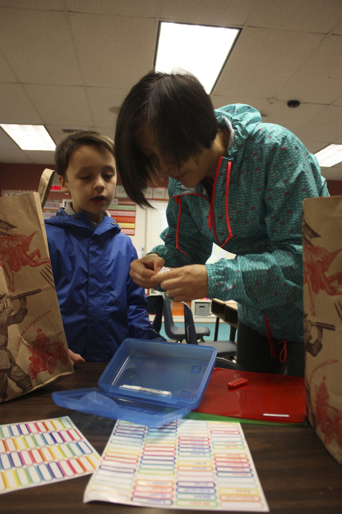 Class is back in session: First day of school at Horace Mann ...
