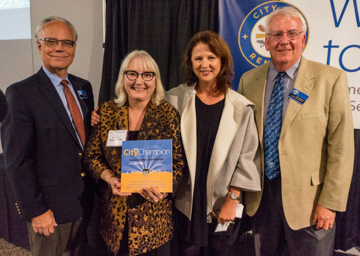 Rep. McBride earns City Champion Award | Redmond Reporter