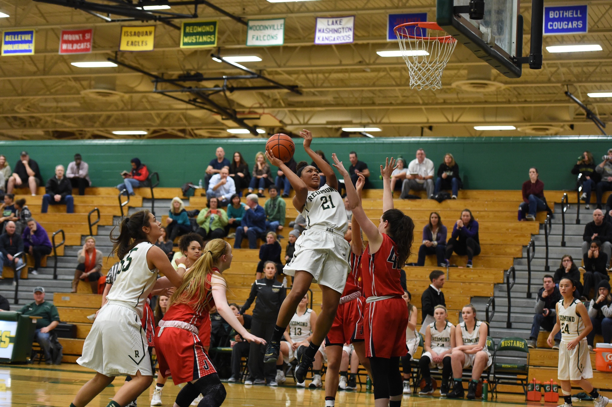 Redmond boys and girls sweep Interlake | Prep Basketball | Redmond Reporter