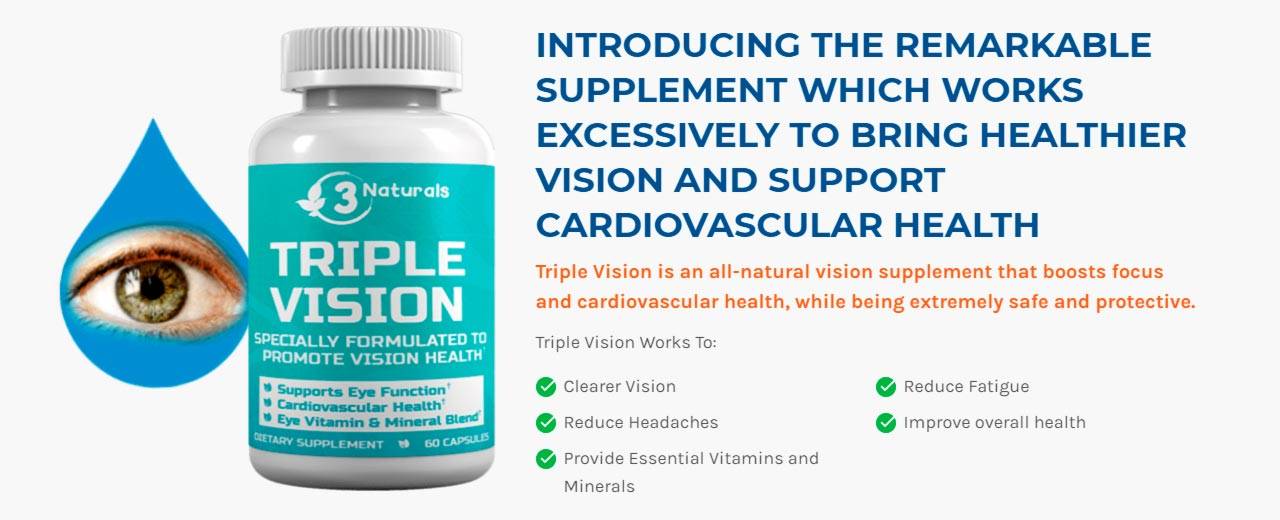 Triple Vision Reviews: Natural Eye Health Supplement or Scam | Redmond ...