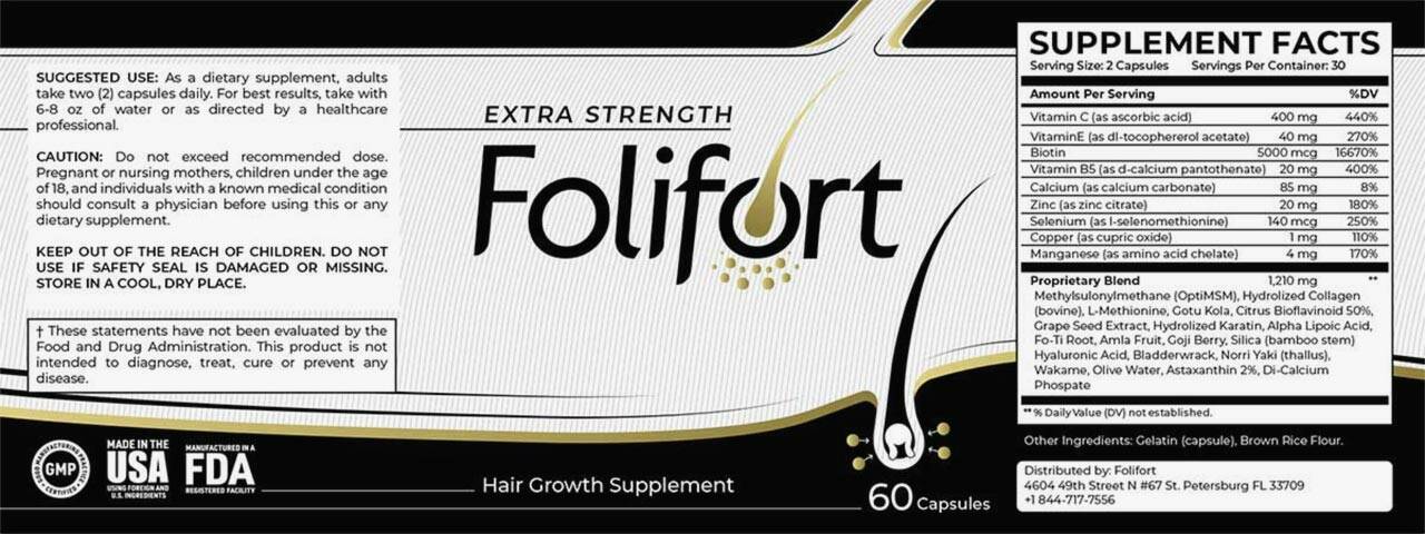 Folifort Reviews - Effective Ingredients or Scam? | Redmond Reporter
