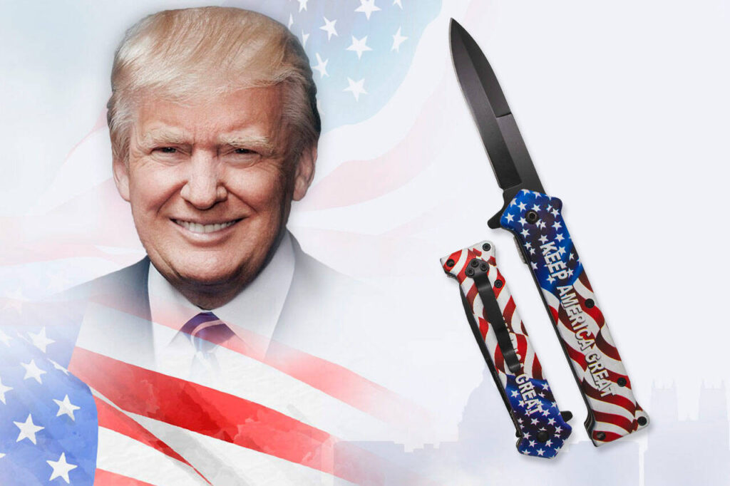 Trump EDC Knife Review - Free President Donald Trump 2024 Knife to Make ...